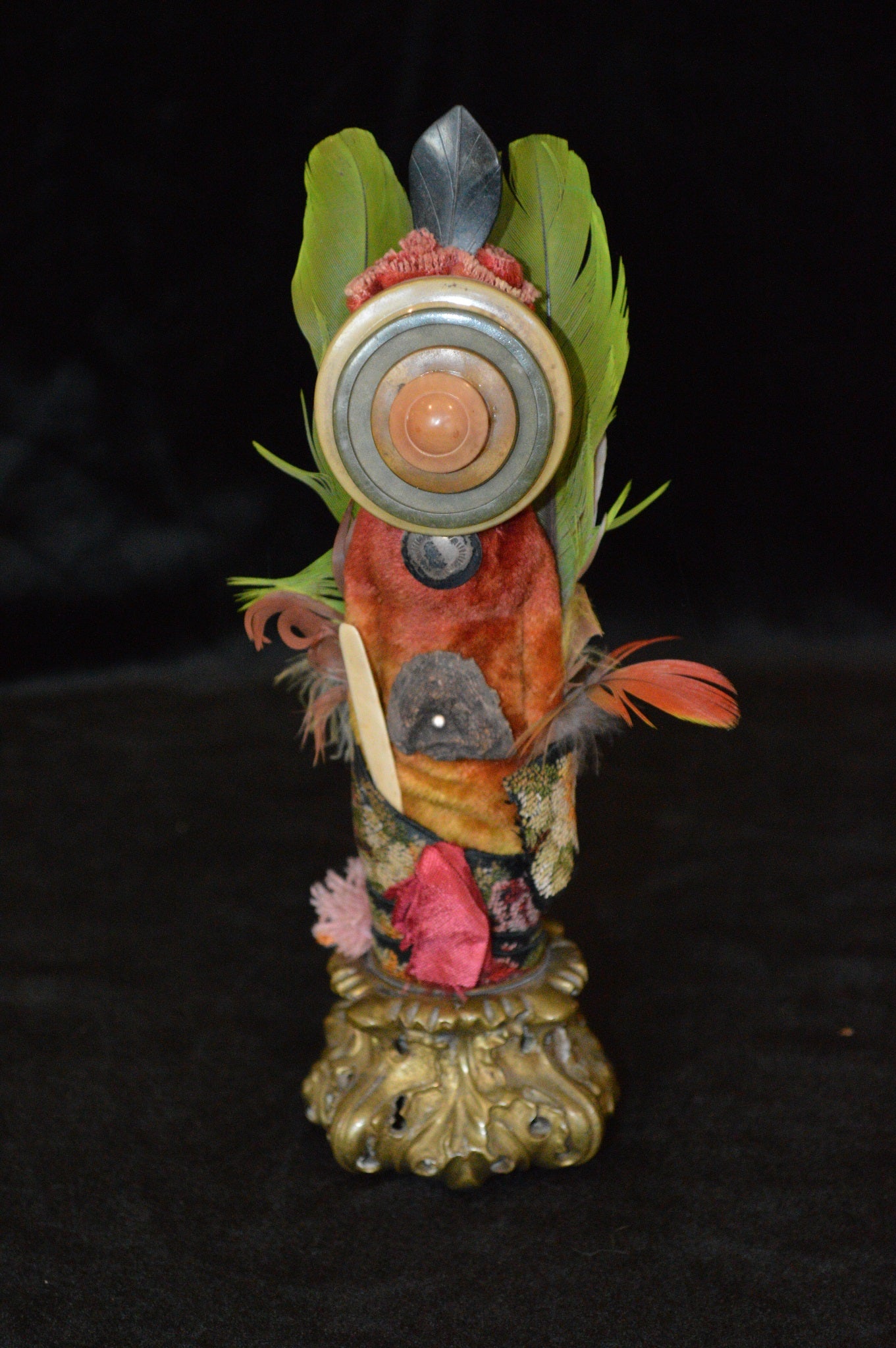 Assemblaged Messenger Figure by the late Pamela Adger – Harriett Adams ...